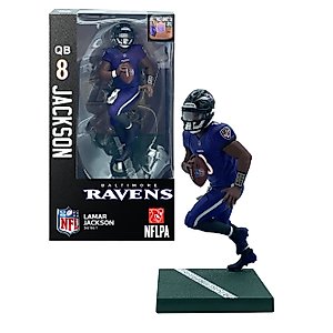 Lamar Jackson (Baltimore Ravens) Imports Dragon NFL 6" Figure Series 1