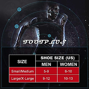 FOOTPLUS Womens Copper Golf Socks Winter Thick Warm Cushioned Sole Arch Support Odor Free Breathable Hiking Indoor Trekking Jogging Running Compression Socks, 6 Pairs Black, Medium