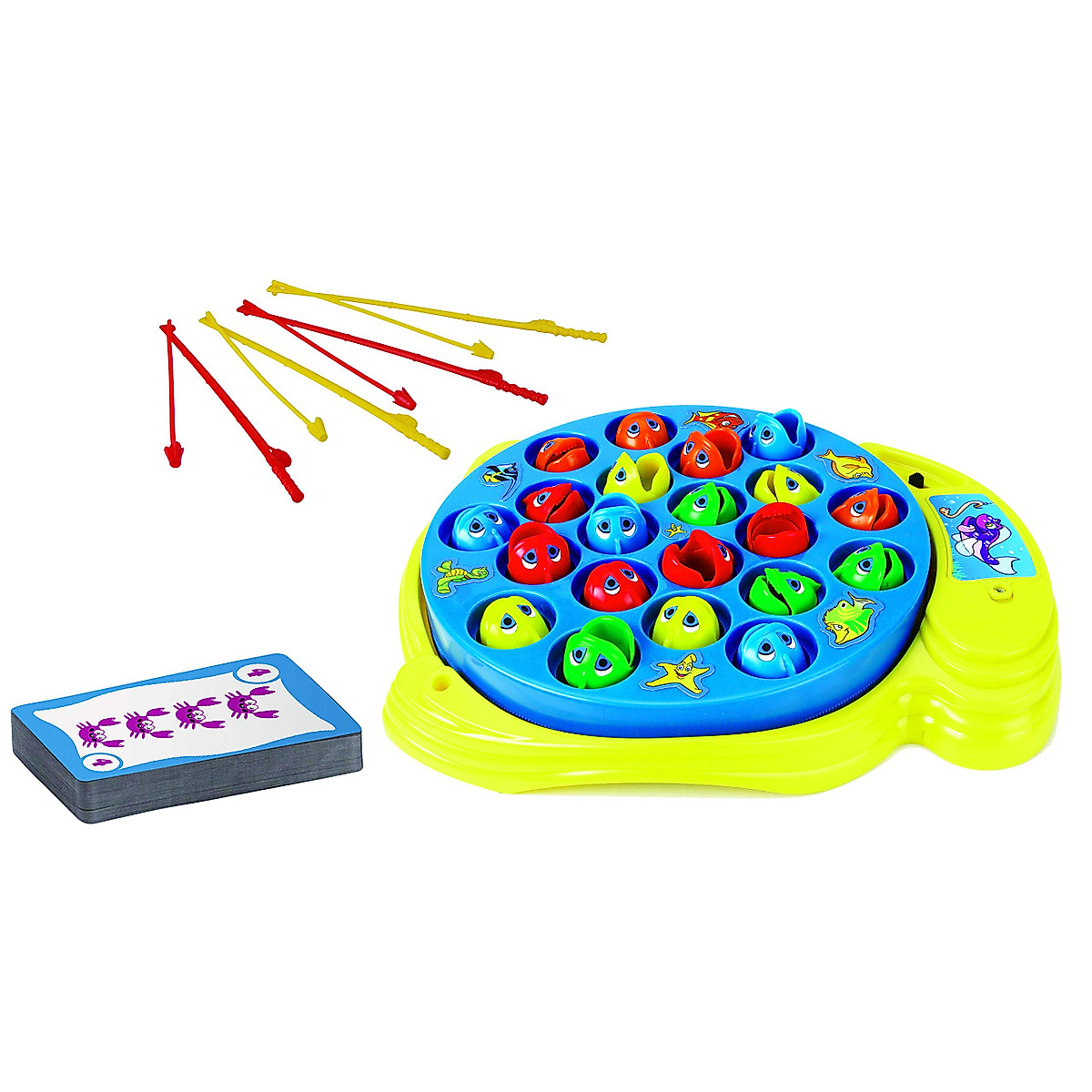 Pressman 58 Let's Go Fishin' Combo Game, Includes Go Fish Card Game