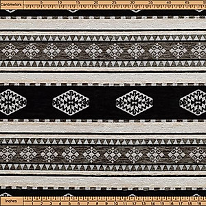 ILME Kilim Pattern Upholstery Fabric Kilim Bohemian Boho Tapestry Tribal Southwestern Turkish Persian Moroccan Mexican Ethnic Fabric by The Yard Meter (4 Yard)
