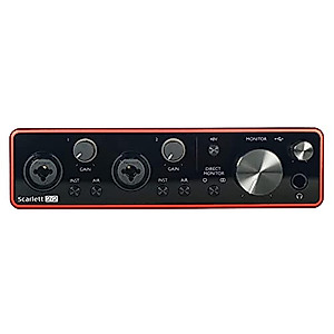 Focusrite SCARLETT 2I2 3rd Gen 192KHz USB Audio Interface w/ Pro Tools First