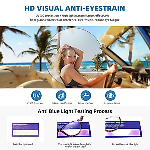 JAWSOCK 4 Pack Reading Glasses Blue Light Blocking for Women,Designer Cat Eye Frame Ladies Computer Readers,Anti Glare/UV Ray Eyeglasses 1.75