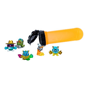 MrBeast Lab Swarms Series 2, Atomic Series Lab 5 Pack, Experiment by Adding Water, Shaking The Test Tube and Reveal 2 of The 5, 1 Inch / 2.5 cm MrBeast Themed Swarms Collectible Micro Beasts