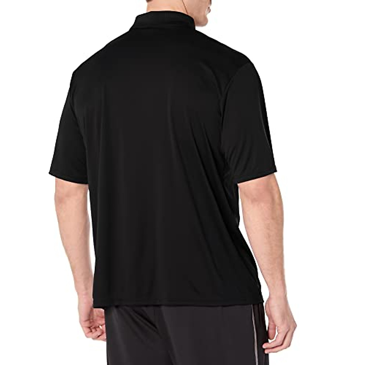 Hanes Sport Men's Cool DRI Men's Performance Polo,Black,X-Large