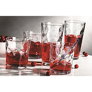 Home Essentials 12-Piece Galaxy Glassware Set