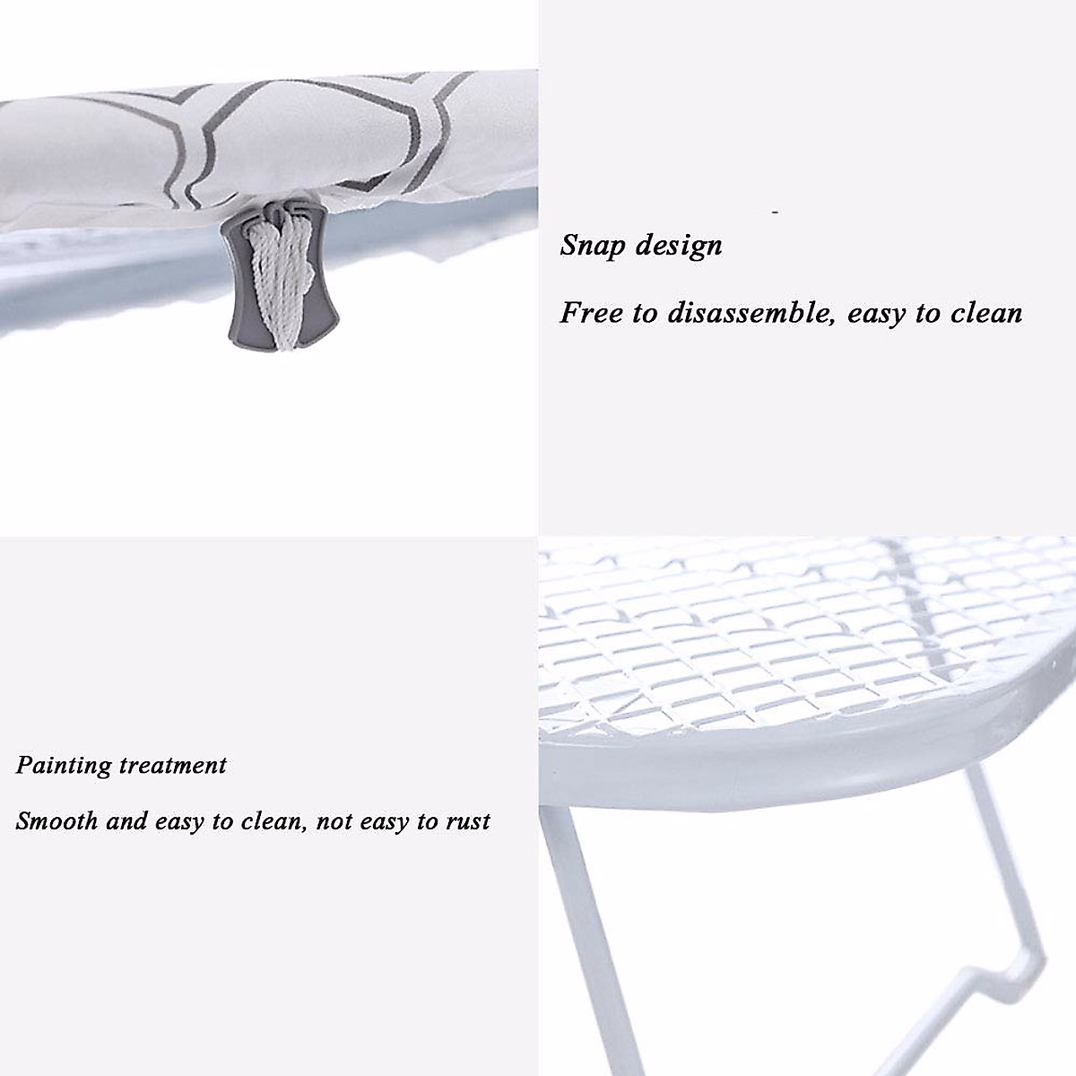 Ironing Board,Tabletop Ironing Board with Folding Legs, Countertop Ironing Board with Cotton Cover, Easy to Transport and Store in Small Spaces. Portable Ironing Board for Sewing,Household, Dorm