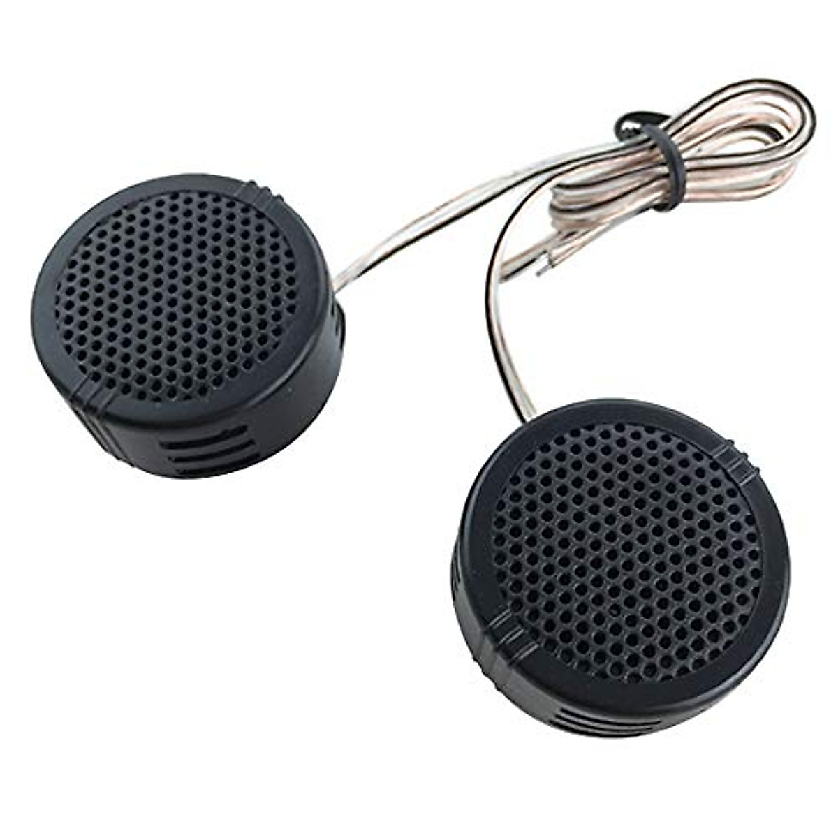 DriSentri Car Tweeters, 2pcs 500W High Efficiency Mini Dome Tweeter Speakers for Car Audio System