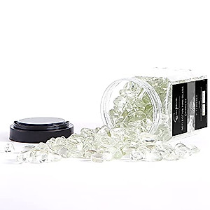 Empava 10 lbs. 1.0-in Cashew Reflective Tempered Glass for Gas Fire Pit, Crystal Ice