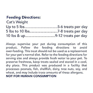 Get Naked Cat Crunchy Treats Salmon & Cheese Flavor, Calming Health, 2.5-oz Bag