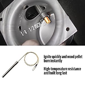 Replacement Parts Digital Thermostat Control Board Kit for Pit Boss Pro Series 4 Vertical Smoker Grill Compatible with Pit Boss P7-4.5 PBV4PS1 with RTD Temp Sensor,2pcs Meat Probe,Igniter Hot Rod