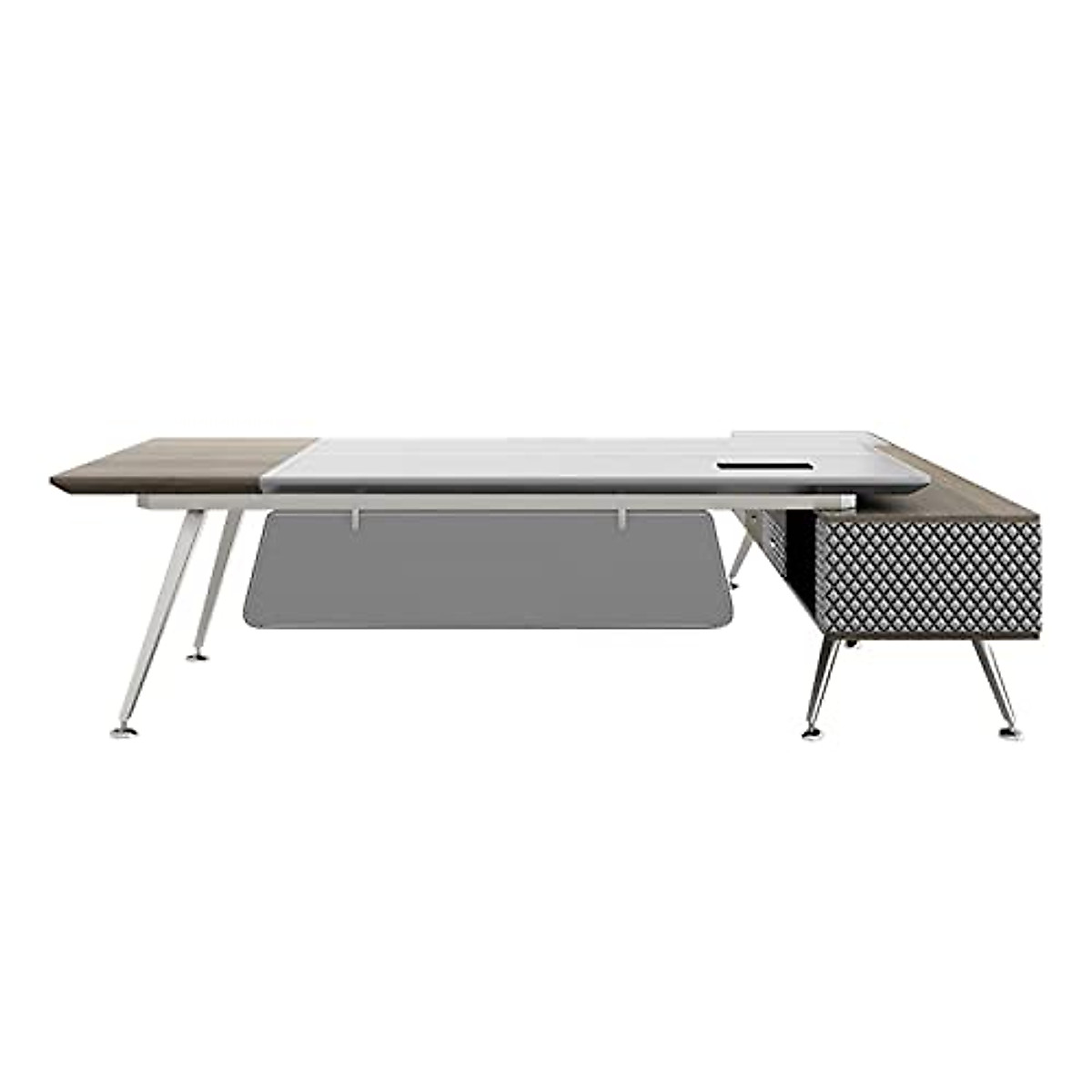 REMYS Desk Boss Office Desk and Chair Combination Manager Table President Table Supervisor Table Simple Executive Desk