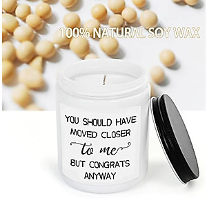 Lavender Scented Candles - Housewarming Gift for New Home, House Warming Gifts for Women, Men, Friend - Housewarming Presents, New House, New Apartment Gifts, Moving Away Gift for Best Friend Female