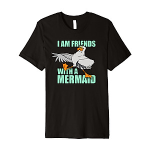 Disney The Little Mermaid Scuttle Friends with a Mermaid Premium T-Shirt