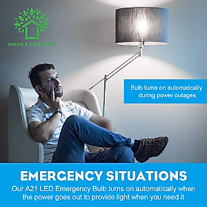 HOLDWILL 5 Pack Rechargeable Emergency LED Bulb, Multi-Function Battery Backup Emergency Light for Power Outage Camping Outdoor Activity 9W 900LM 60W Equivalent White Daylight 6000K with E26/E27 Base