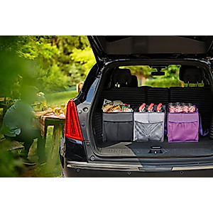 Large Folding Picnic Basket, Laundry Basket,Large Utility Tote Bag, Reusable Basket, Storage Bag, Shopping Bag, Car Storage Box.