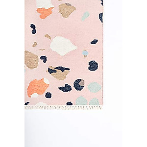 Novogratz by Momeni Jem Terri Area Rug, 2'3" X 8' Runner, PINK