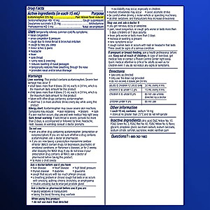 Vicks NyQuil Severe Honey Cold and Flu Medicine, Maximum Strength, Relieves Cough, Sore Throat, Fever, Congestion, 12 Oz