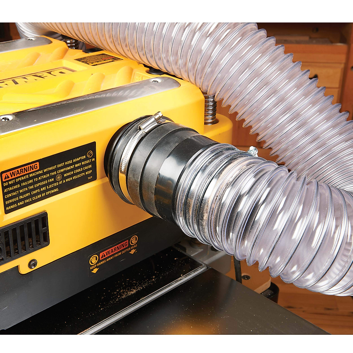 WoodRiver Dust Connection TPR Quick Connect Hose Adapter 4”