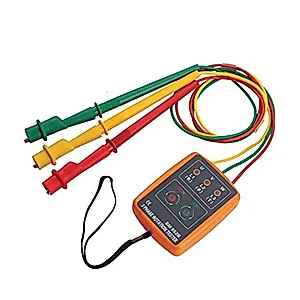 HQRP 3 Phase Sequence Rotation Tester LED Indicator Detector Checker