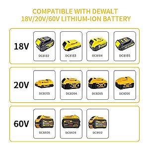 Power Wheel Adapter for Dewalt 20V Battery Series with Fuse, Switch & Wire Terminal, 3Pcs 30A Fuse, 12 AWG Wire Battery Converter Connector DIY for RC Toys, Robotics, Truck and Work Lights (1)