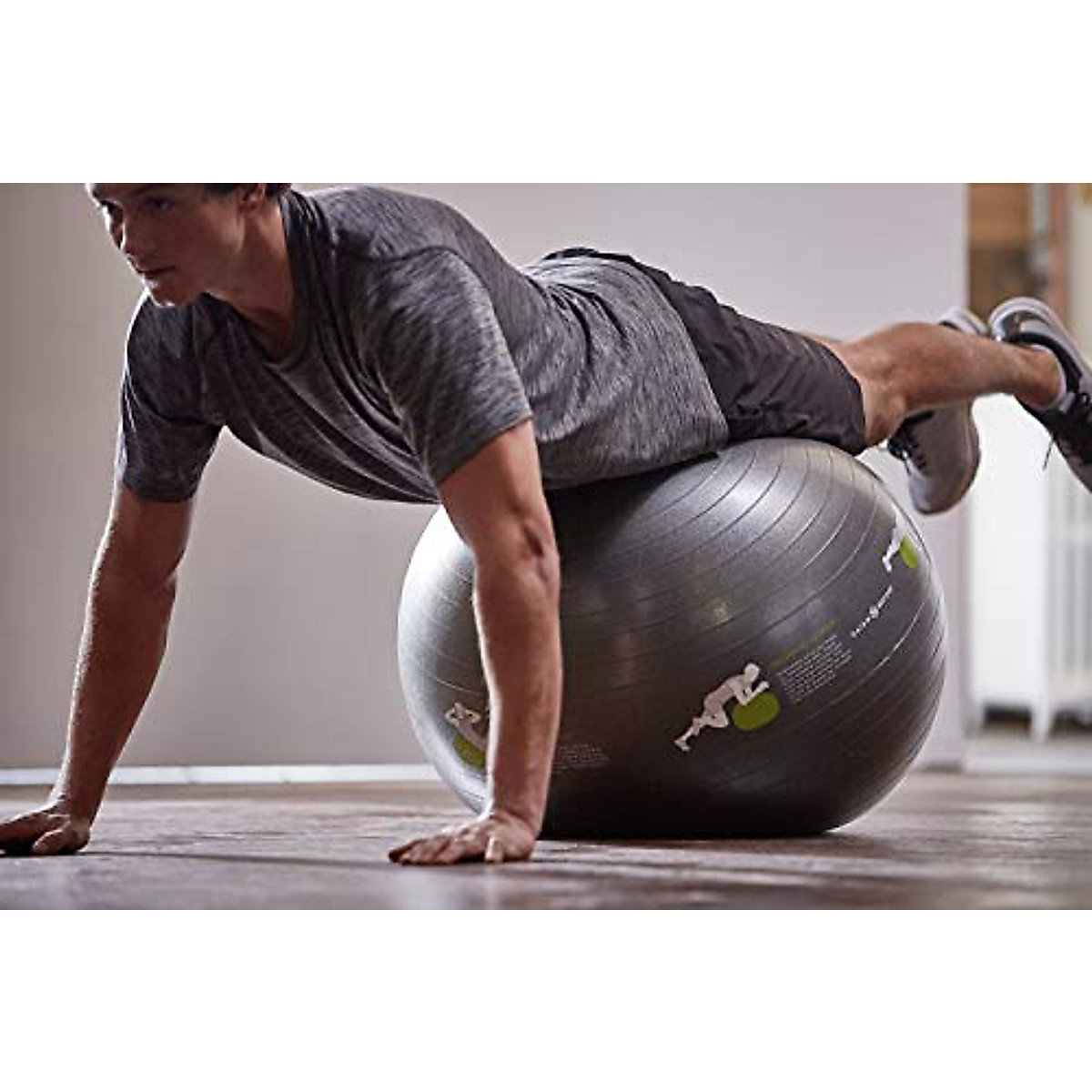 Gaiam Restore Self-Guided Stability Ball, 65cm