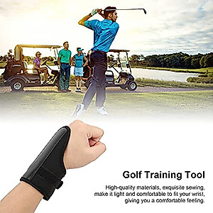 Jopwkuin Golf Swing Training Aids, Light and Comfortable Golf Training Corrector Golf Swing Wrist Band for Golf Swing Correcting for Swing Gesture Alignment