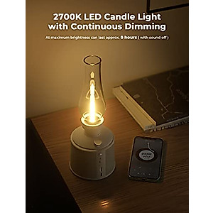 GOLUMUP Bluetooth Speaker with Lights 2700K Led Bluetooth Speaker with Infinite Dimming, 10W Audio Output, 24 Hours Long Battery Life, IPX4 Suitable for Indoor and Outdoor Use