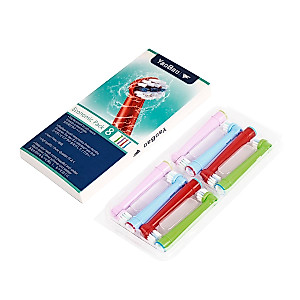 VINFANY 8PCS Kids Electric Toothbrush Heads for Oral B, Replacement Brush Heads for Kids Brush Heads Compatible with Professional Care, Advanced Power