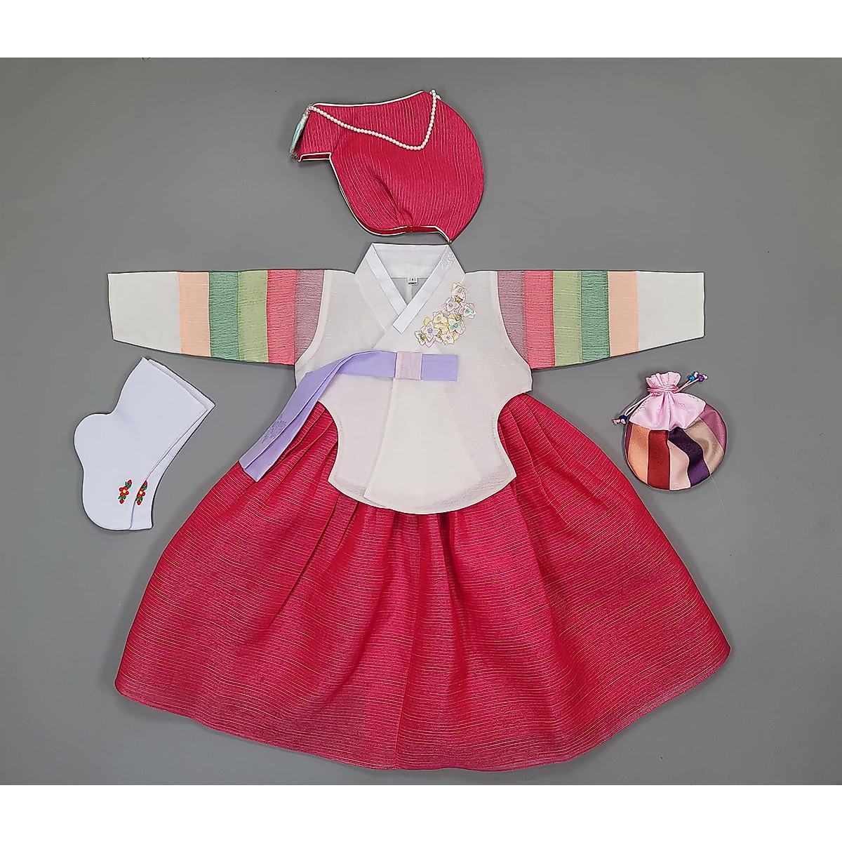 Hanbok Korea Traditional Girls Babies Dress First Birthday Party 1 Age DOL hg230