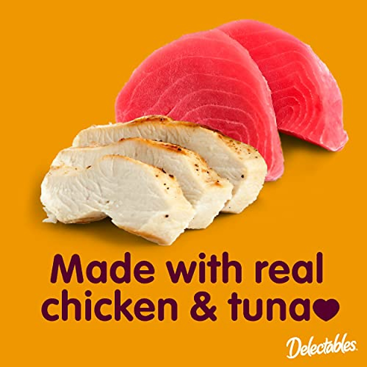 Hartz Delectables Stew Lickable Wet Cat Treats for Adult & Senior Cats, Chicken & Tuna, 1.4 Ounce (Pack of 12)