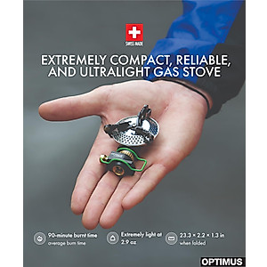 Optimus Crux 8019260 Camping/Hiking Camp Stove