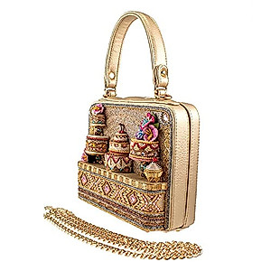Mary Frances Sugar on Top Beaded Cake Shop Top Handle Handbag, Multi