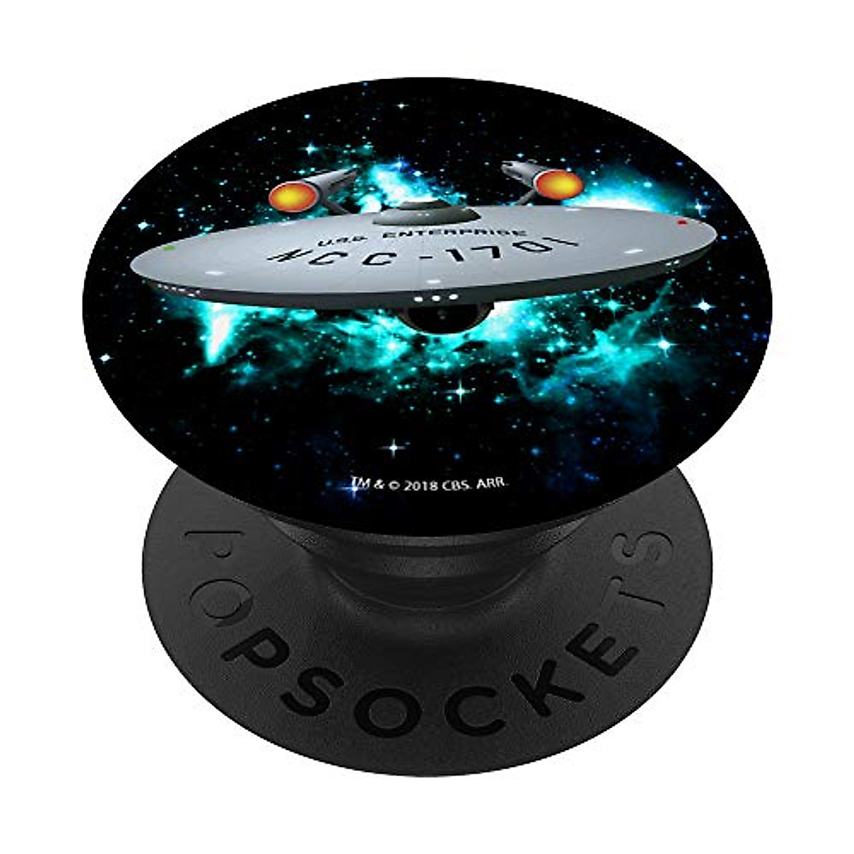 Star Trek U.S.S. Enterprise Portrait PopSockets PopGrip: Swappable Grip for Phones & Tablets