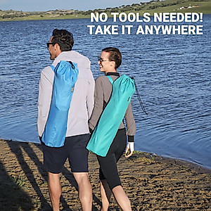 KingCamp Folding Beach Chair 2 Pack High Back Lightweight Portable Backpack Chair with Headrest, Cup Holder for Camping Outdoor Sand Concert Lawn Festival Sports, Blue