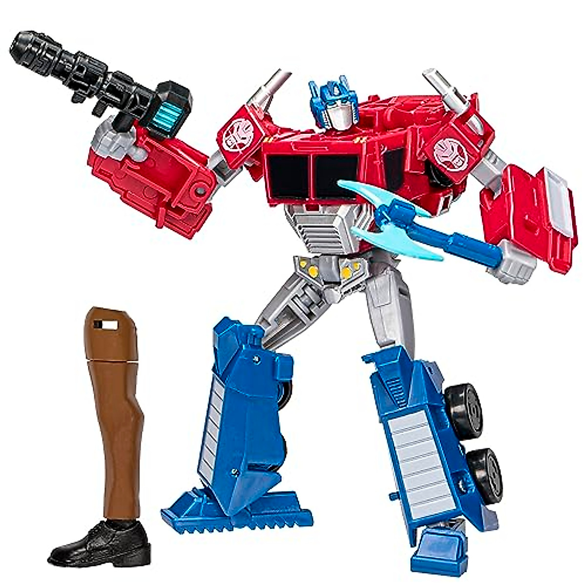 Transformers Toys EarthSpark Deluxe Class Optimus Prime Action Figure, 5-Inch, Robot Toys for Kids Ages 6 and Up