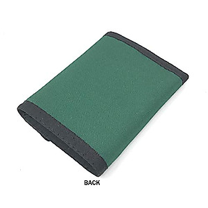 RFID California Bifold Nylon Wallet w/Inside Pocket. Hook & Loop Closures. USA