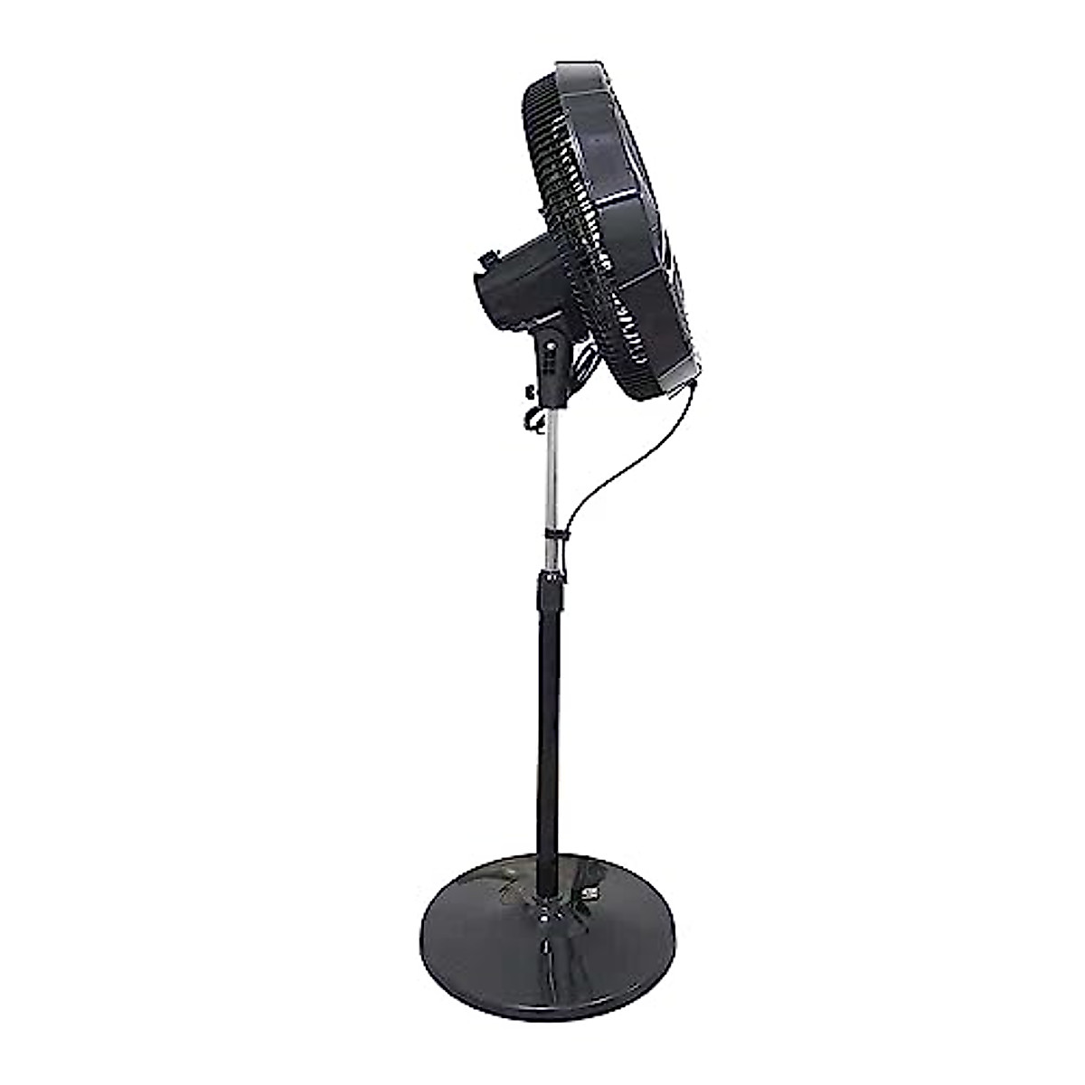 Optimus 18" Outdoor Oscillating Stand Misting Fan, Black