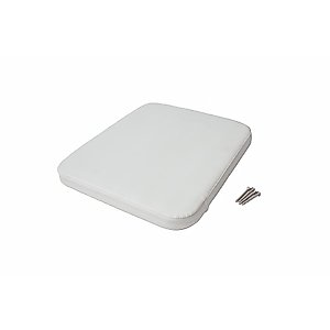 Solid Padded Seat Replacement for Rolling Shower Chair with Drop Arms - Fits Models DL-1 and RL-1