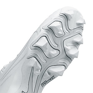 Nike Hyperdiamond 4 Keystone Molded Softball Cleats White | White | Black Size 5 Medium
