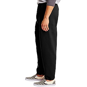 Hanes mens Ecosmart Non-pocket (Pack of 2) athletic sweatpants, Black-2 Pack, 3X-Large US