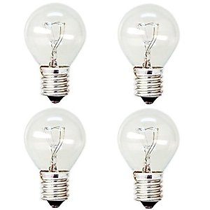 GE Lighting 35156 40-Watt High Intensity Appliance Light S11 1CD Light Bulb (4 Bulbs)
