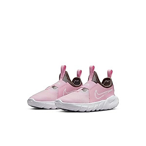 Nike Girl's Flex Runner 2 (Little Kid) Pink Foam/White/Flat Pewter/Photo Blue 2 Little Kid M