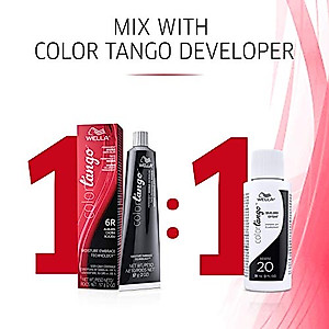 Wella Color Tango Permanent Hair Color, 4NN Medium Brown Intense Neutral