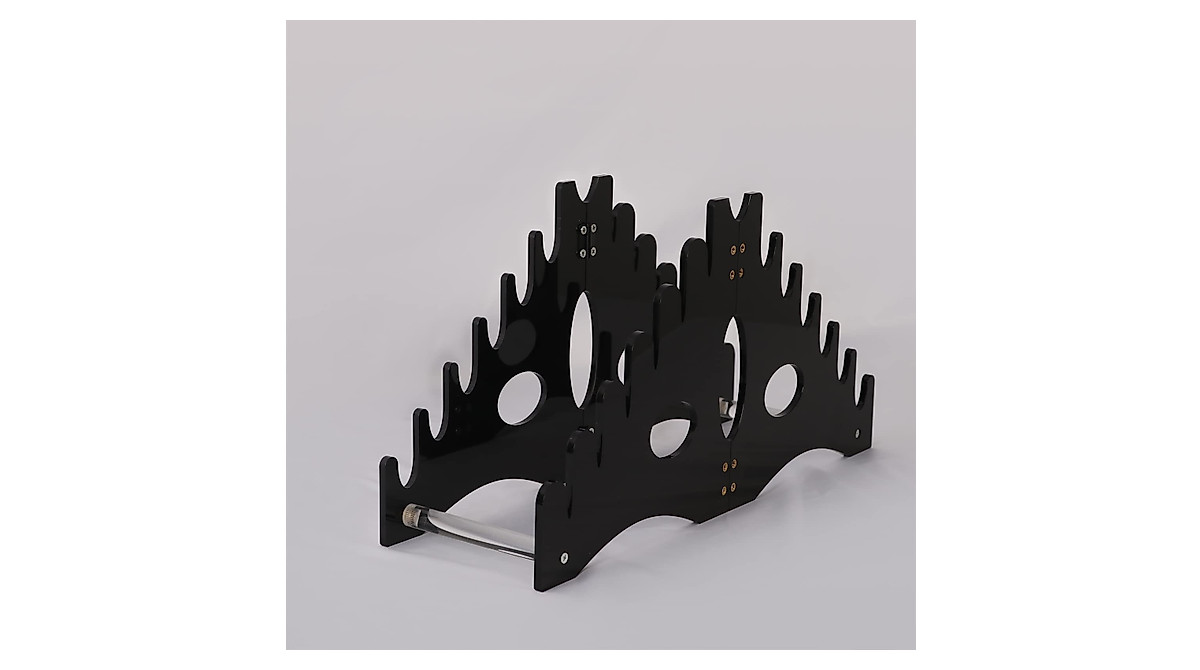 HHUXIUE 12 Pocket Knife Display Stand - Showcase Your Collection