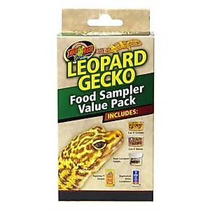 Zoo Med Laboratories SZMFSP3 Leopard Gecko Food Sampler