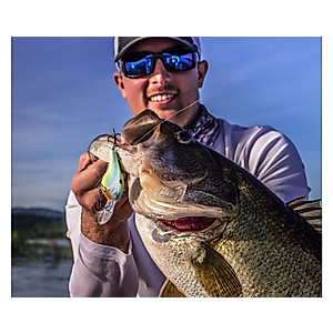 Berkley 8’ Big Game Spinning Fishing Rod and Reel Spinning Combo, 2 Ball Bearings with Lightweight Graphite Reel Body, 8’, Rod, Medium Heavy, Black/White/Red, 2-Piece