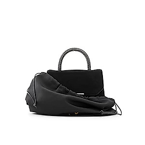ALDO womens Women's ALDO Women s Caderissi Evening Handbag, Other Black, Small US