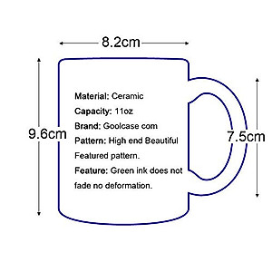 TYCLTY He Is Beauty He Is Grace Hell Deal 9999 Damage To Your Face Tonberry Coffee Mug 11 Oz (White), waYanl-3553, BZ305