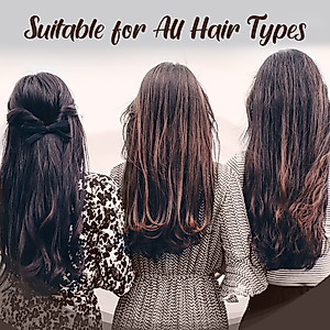 HerStyler Castor Oil Hair Serum - Vitamin E Infused, Heat Protectant, Thickening Formula for Hair Growth and Shine