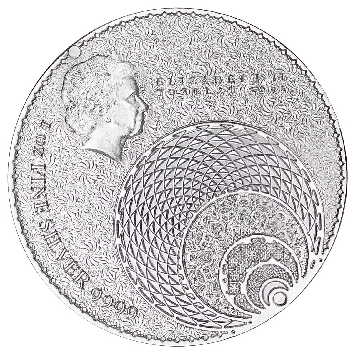 2022 1 oz Tokelauan Silver Magnum Opus Coin Brilliant (BU) Uncirculated with Certificate of Authenticity $5 Mint State